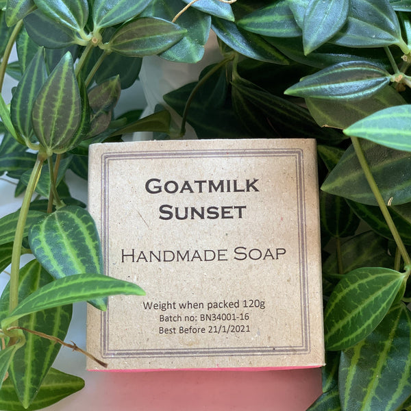 The Soap Nut - Goatmilk Sunset Soap 120g – DeenDeenDei